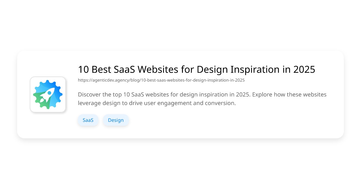 10 Best SaaS Websites for Design Inspiration in 2025
