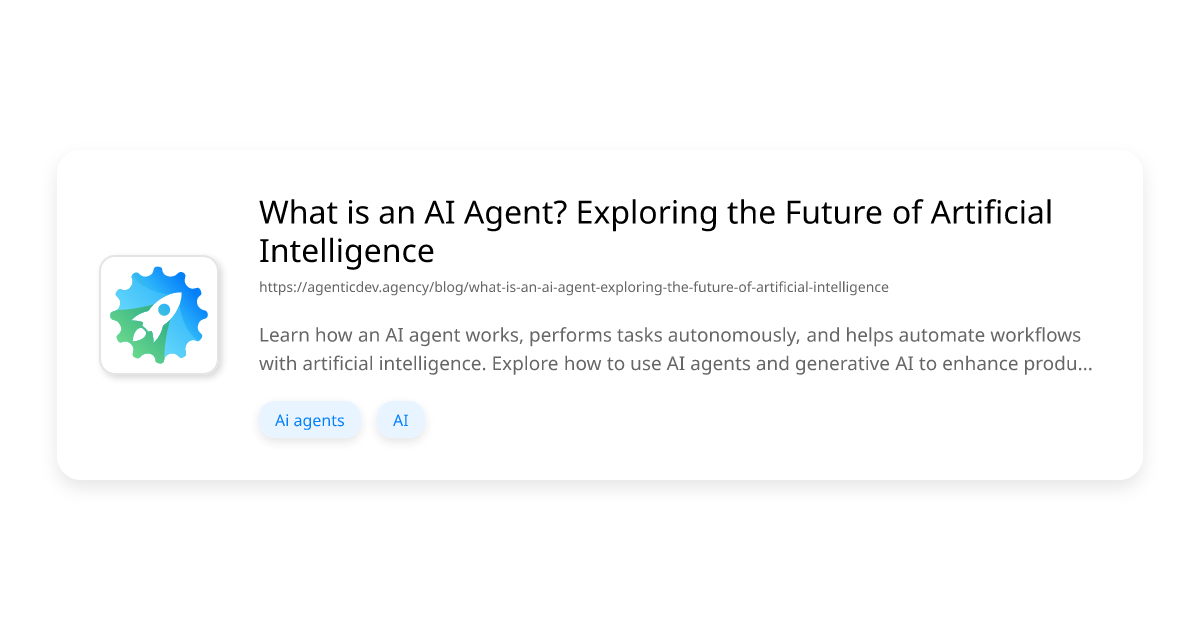 What is an AI Agent? Exploring the Future of Artificial Intelligence
